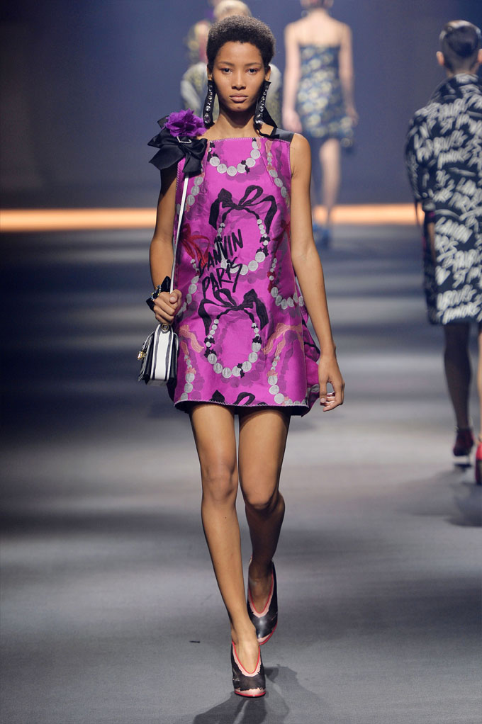 Lanvin's latest 3D designs and pop prints can't be missed this season ...