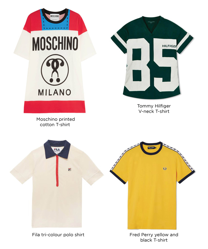 5 Retro T-Shirts to sport in time for the Olympic Games - A&E Magazine