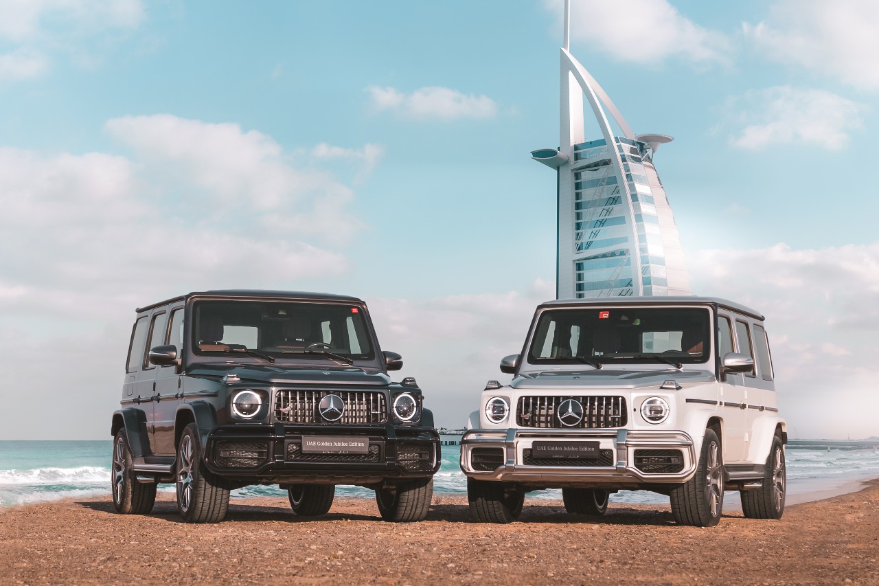 Mercedes-Benz and Gargash Launch a UAE Golden Jubilee Version of Its ...