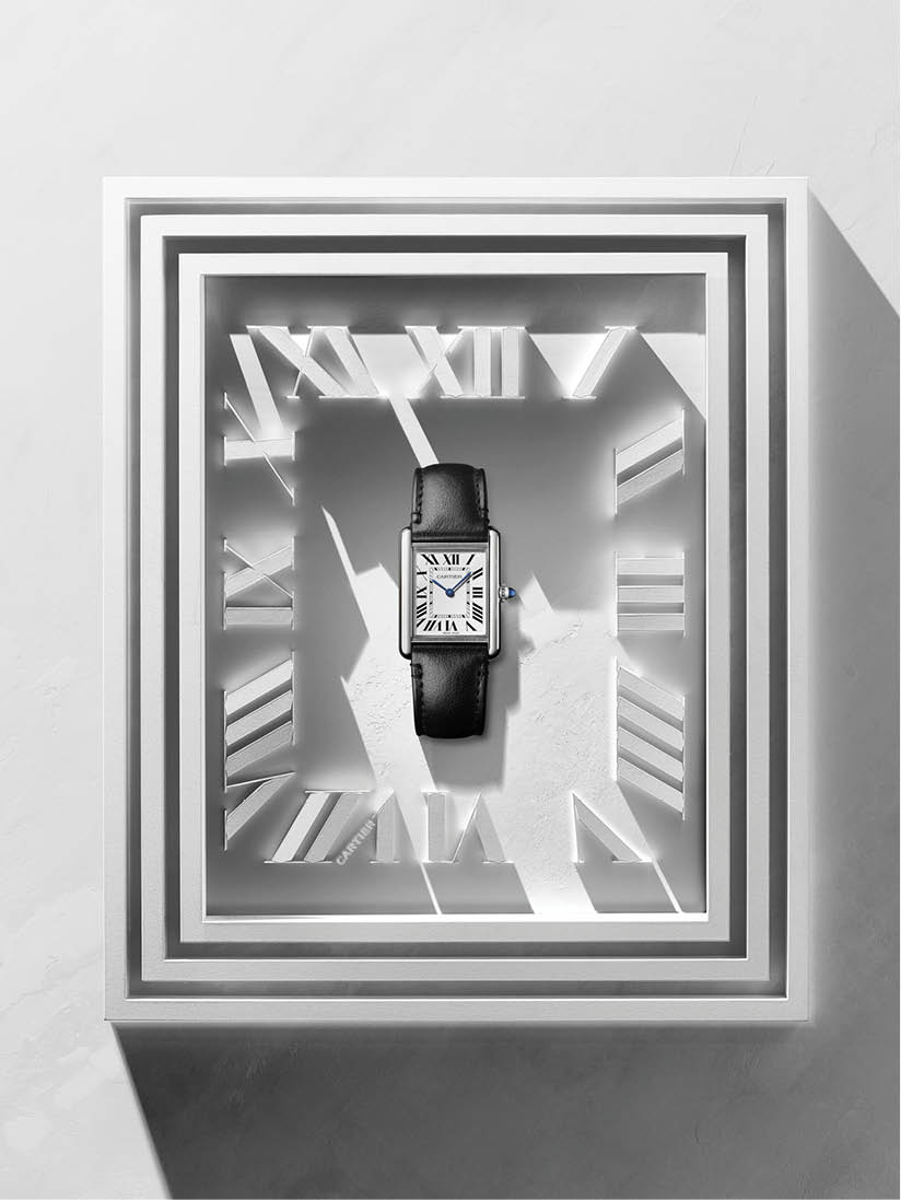 Cartier Showcases Its Iconic Watches As Design Objects - A&E Magazine