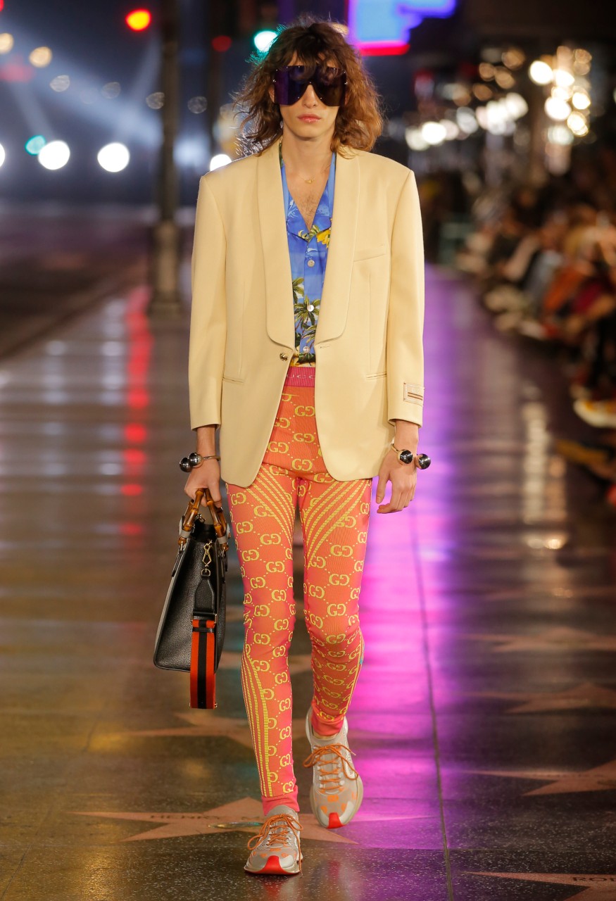 Gucci Showcases Its Latest Collection On Hollywood Boulevard - A&E Magazine