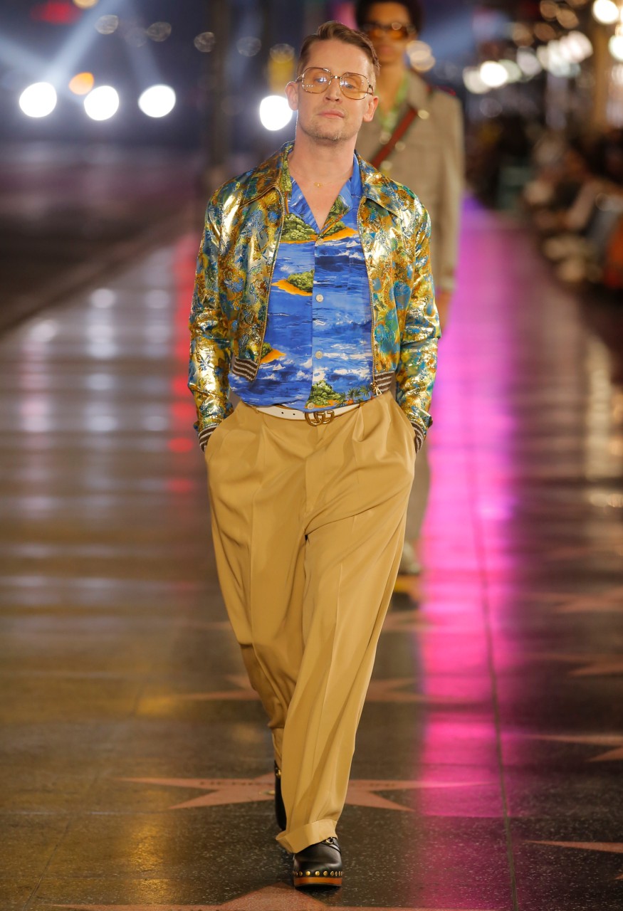 Gucci Showcases Its Latest Collection On Hollywood Boulevard - A&E Magazine