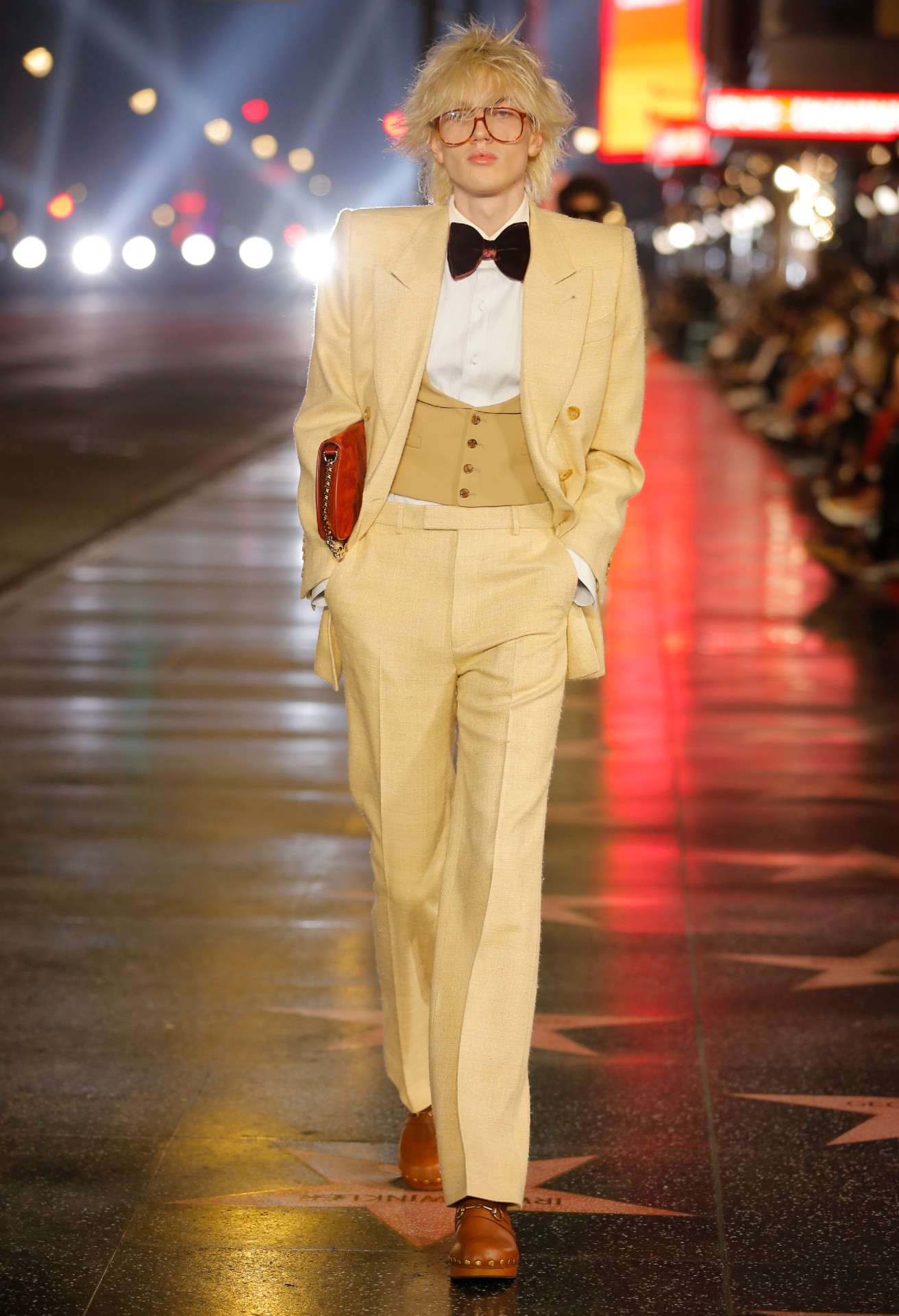 Gucci Showcases Its Latest Collection On Hollywood Boulevard - A&E Magazine