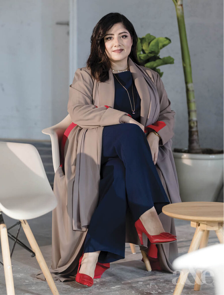 Meedt Fatima E. Al Shirawi, Founder of The Gracious F - A&E Magazine