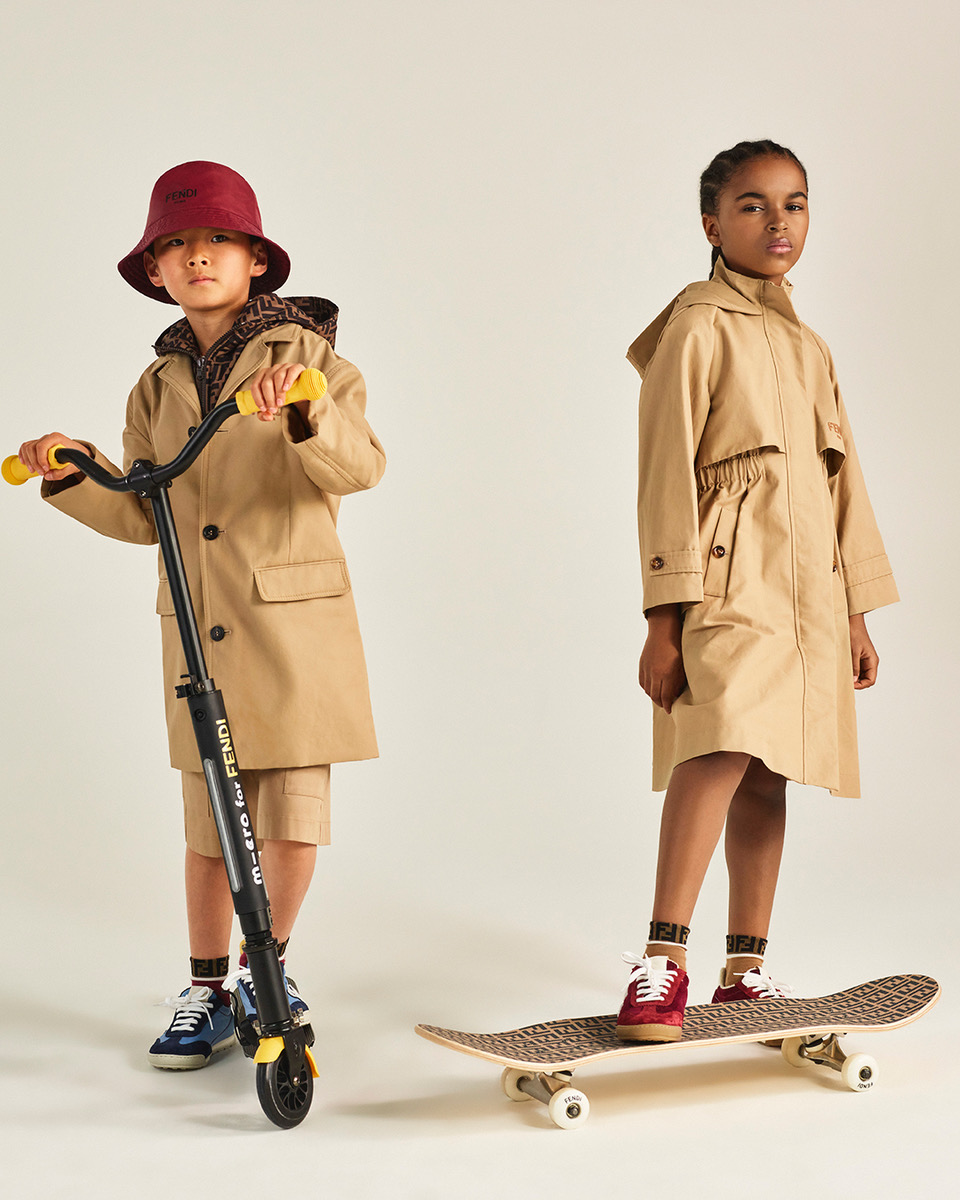 Kids In Style! Discover the New FENDI Kids Campaign - A&E Magazine
