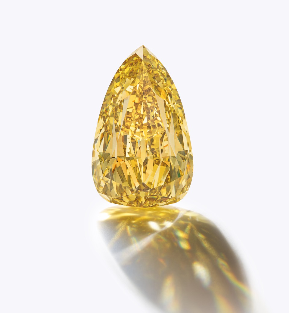 The “Golden Canary”, One of the World’s Largest Polished Diamonds is ...