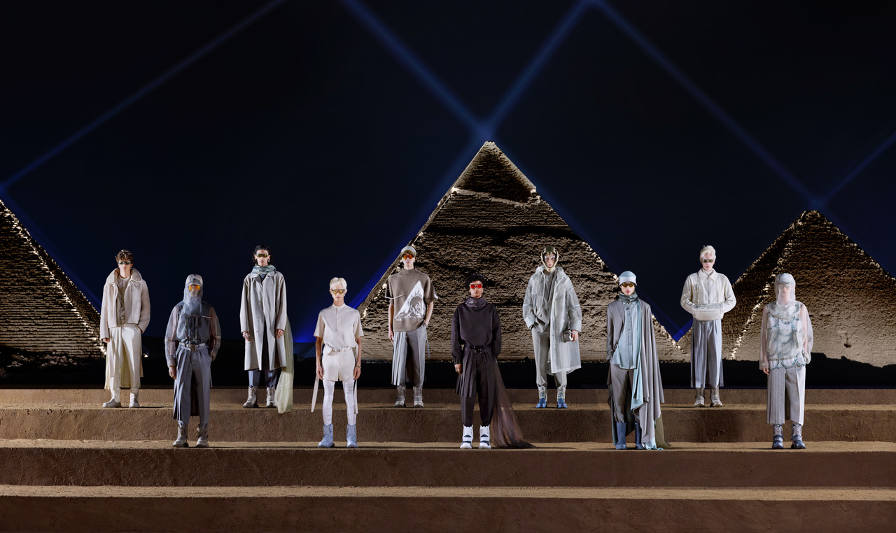 Dior Reveals Its Men’s Fall 2023 Collection in Egypt - A&E Magazine