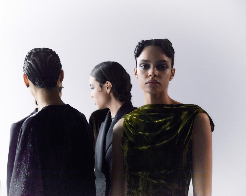 Backstage at the Christian Dior Spring Summer 2023 Haute Couture - A&E ...