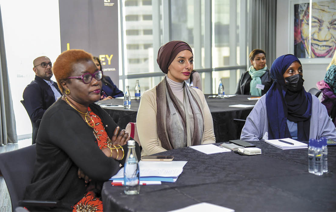 HE Reem Abdel Rahim BinKaram Director, NAMA Women Advancement Discusses ...