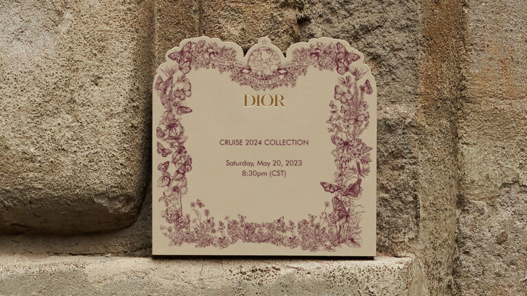WATCH: Dior’s Cruise 2024 Show - A&E Magazine
