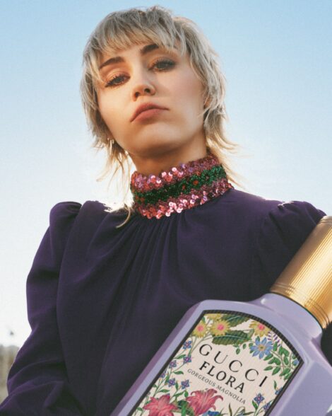 “Trailblazer” Miley Cyrus Stars In New Gucci Flora Campaign - A&E Magazine