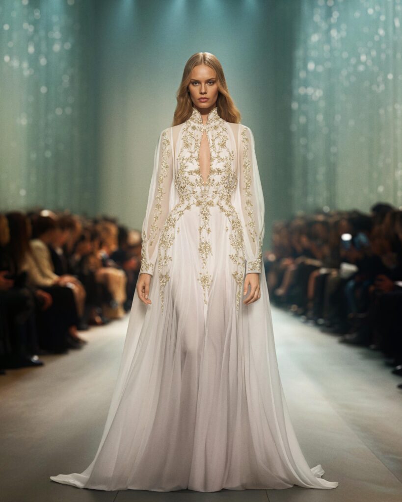 Lebanese House Saiid Kobeisy Unveils Haute Couture SS24 Collection - A&E Magazine