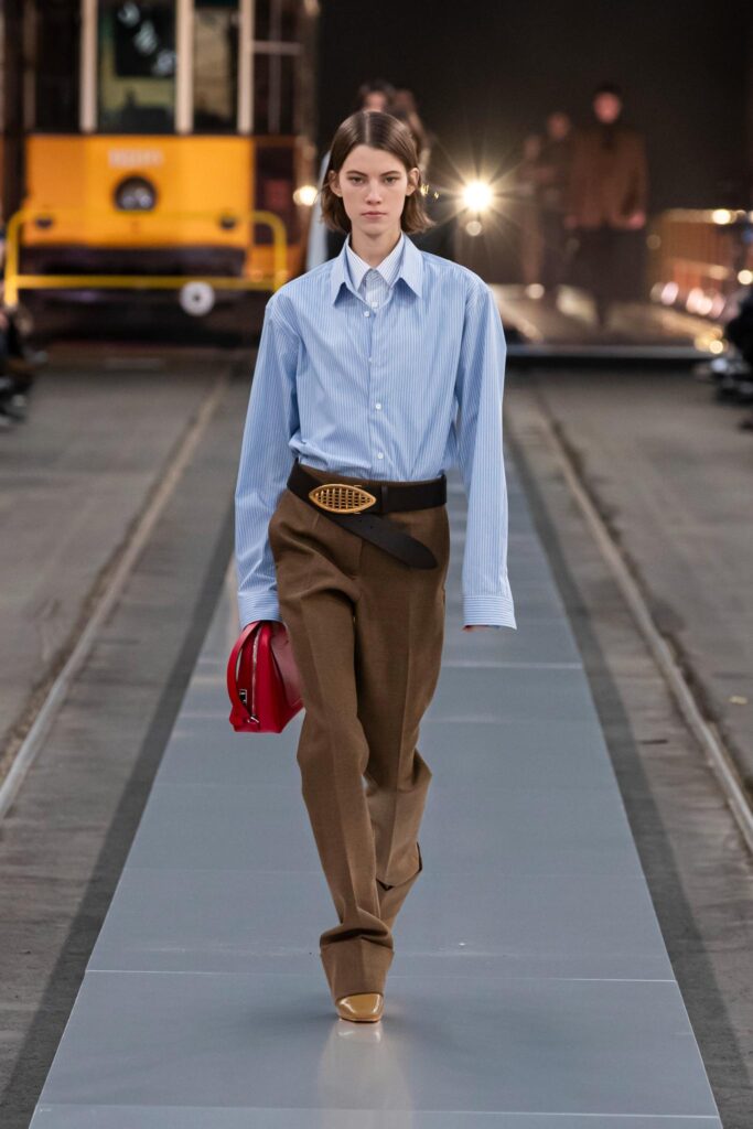 Designer Matteo Tamburini Debuts For Tods FW24 At Milan Fashion Week ...