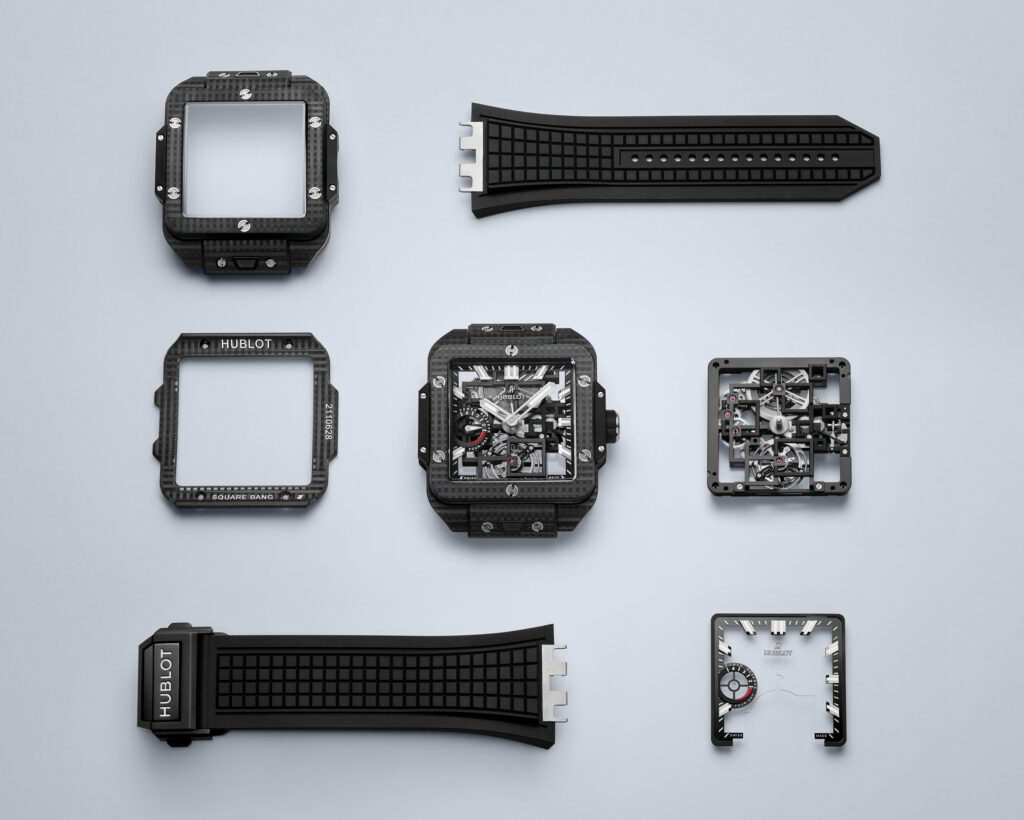 Hublot Launches First Square Bang Tourbillon with 4-Day Power Reserve ...